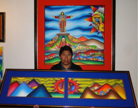 El arte de Roberto Mamani Mamani revaloriza la identidad andina desde ...